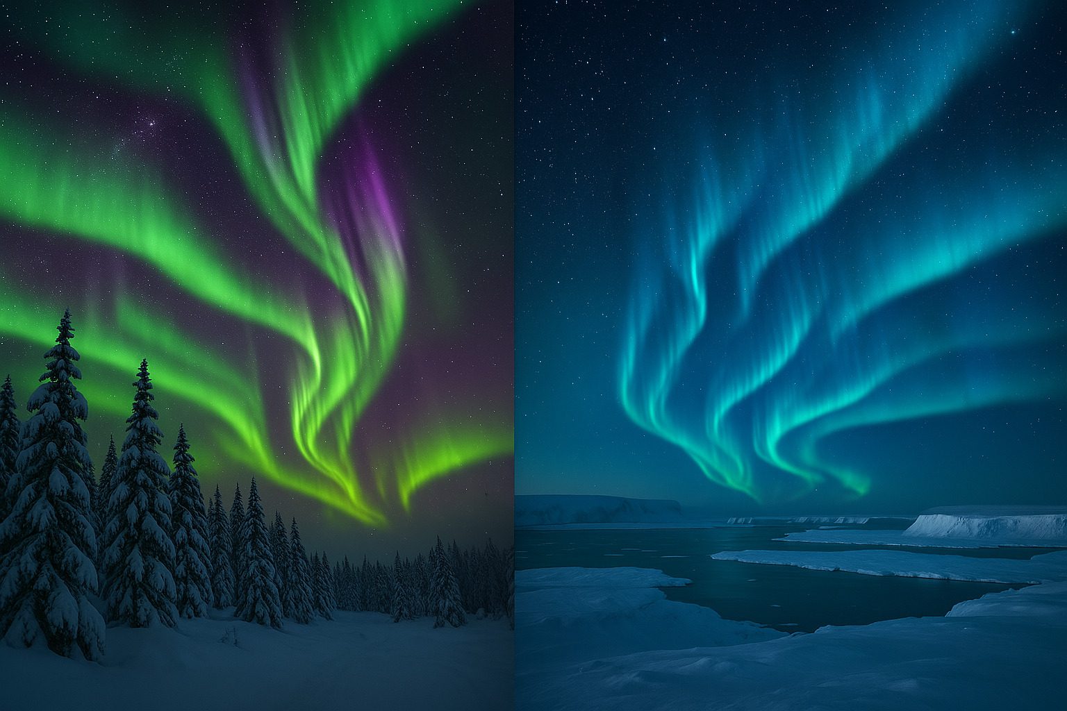 Aurora Borealis vs Aurora Australis: Rahasia Perbedaan dan 10 Lokasi ...